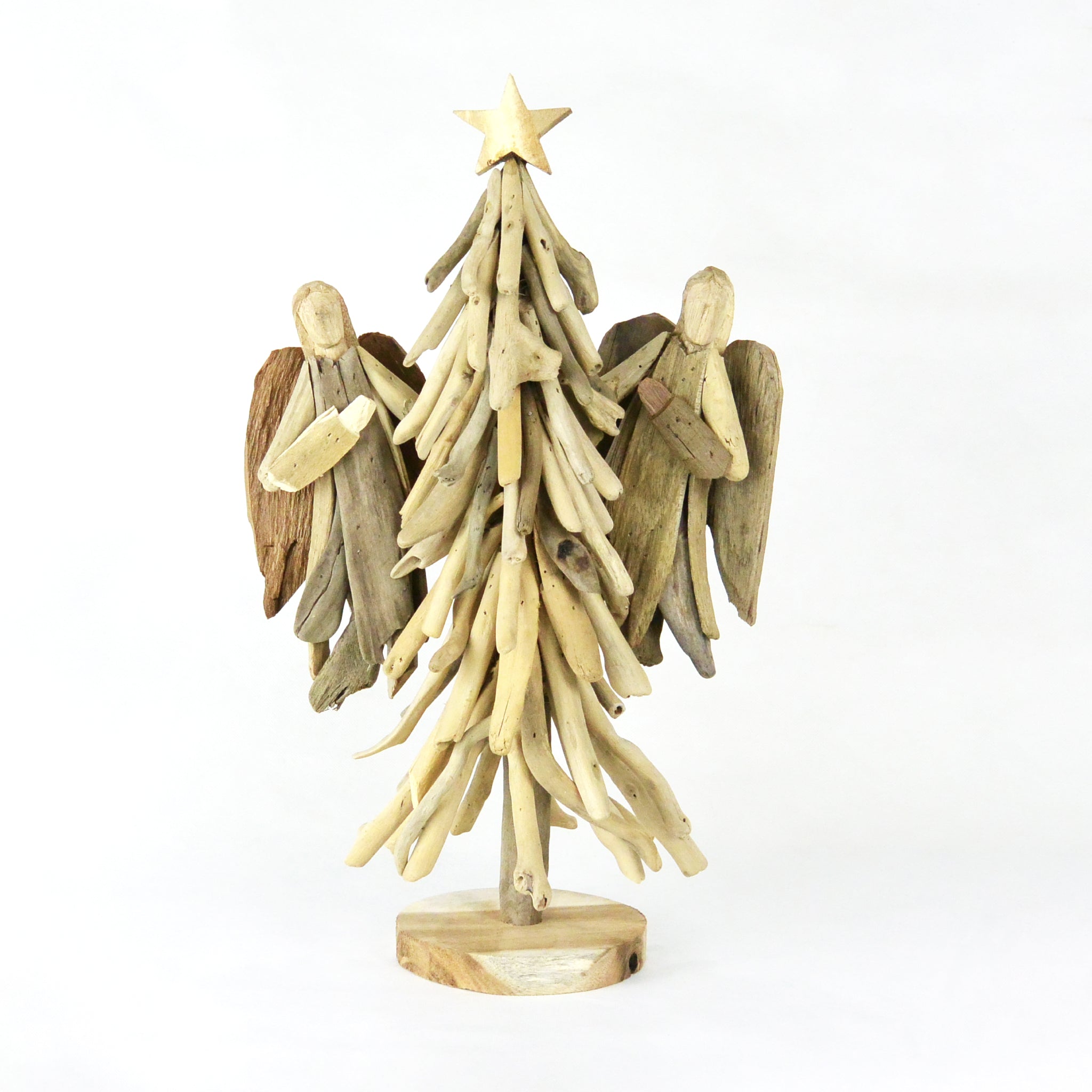DRIFTWOOD TREE WITH ANGELS – BalaiKamay